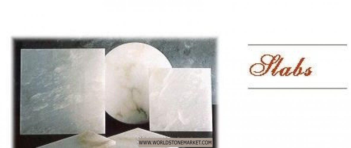 Alabaster Slabs, Bricks - World Stone Market